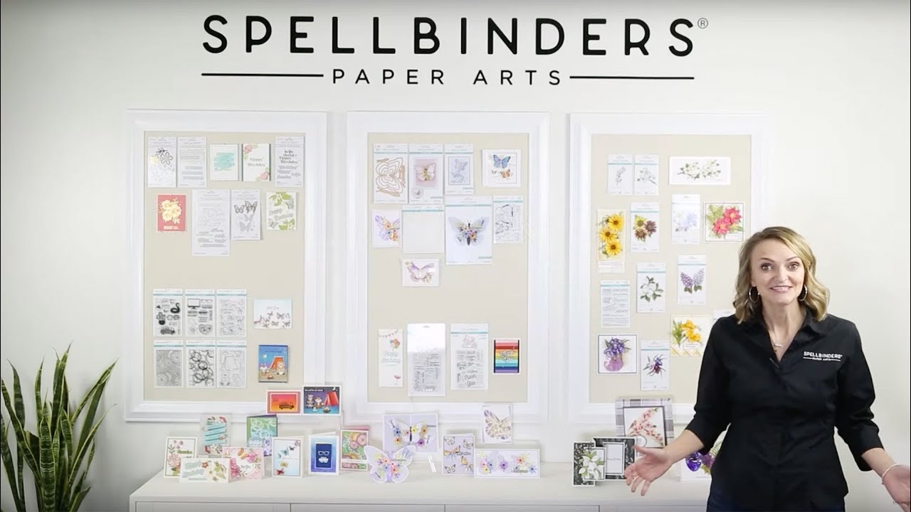 February 2022 New Arrivals Booth Tour | Spellbinders Live - YouTube