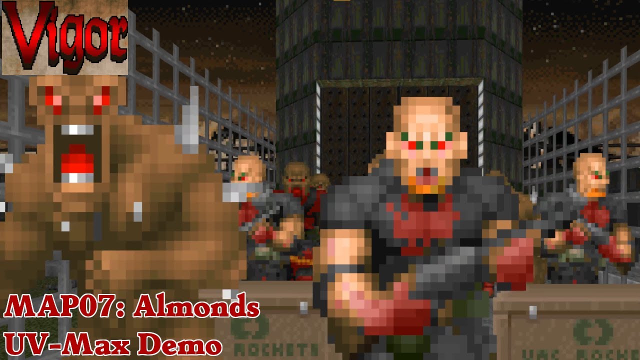 [Vigor] MAP07: Almonds (UV-Max Demo) - YouTube