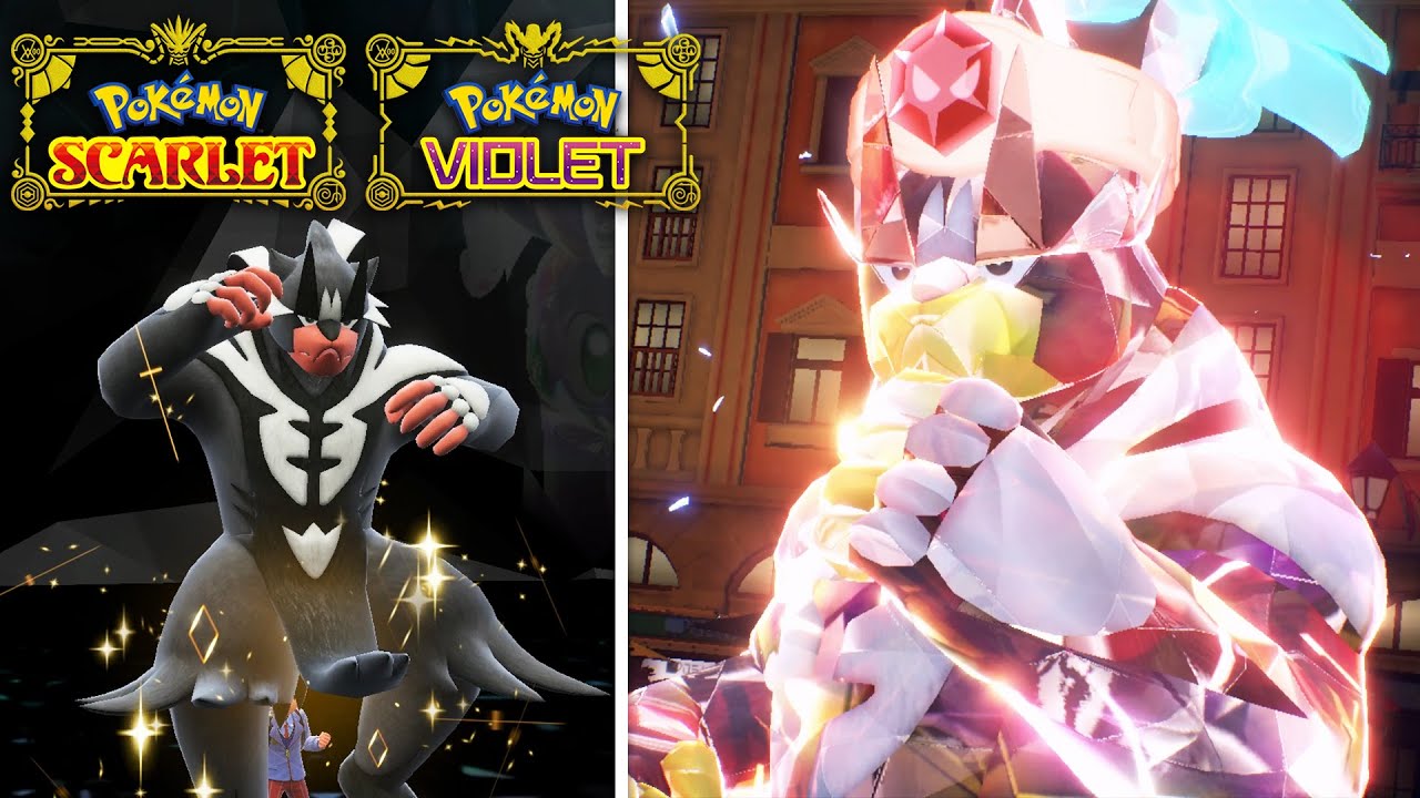 Pokemon Scarlet & Violet - Urshifu Terastallize Form & Shiny Form - YouTube