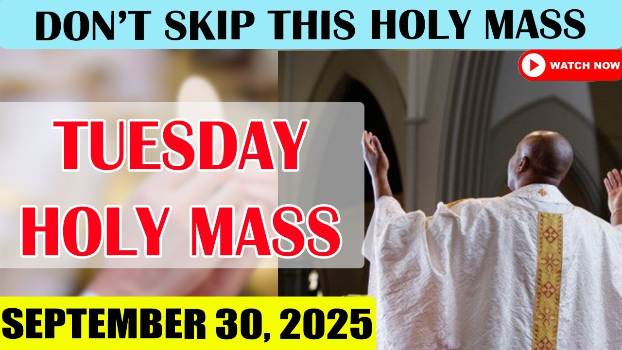 Catholic Mass Today | Daily TV Mass, Tuesday September 30, 2025 - YouTube