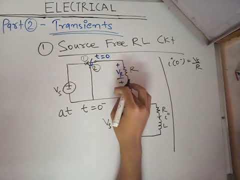N2 Introduction of Transients and concept of source free RL circuit - YouTube