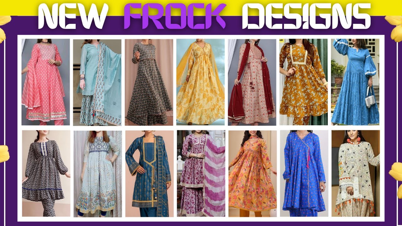 New Simple Dress Design 2024 / 🔥Trending Frock Suit Design / Casual ...