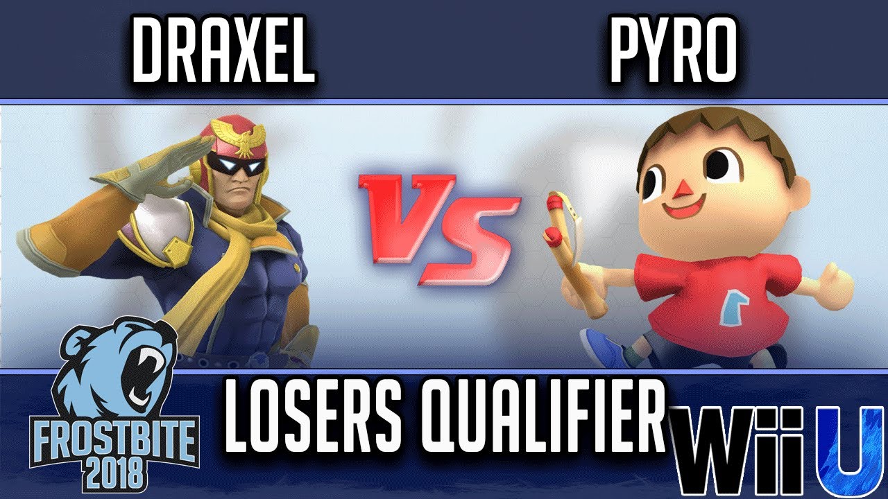 Frostbite 2018 Smash 4 Singles LOSERS QUALIFIER - Draxel (Captain ...