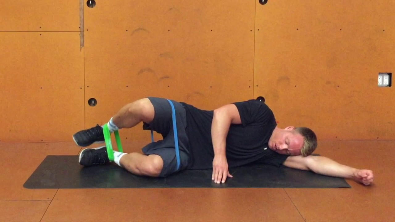 Miniband Side Lying Clamshell-to-Reverse Clamshell - YouTube