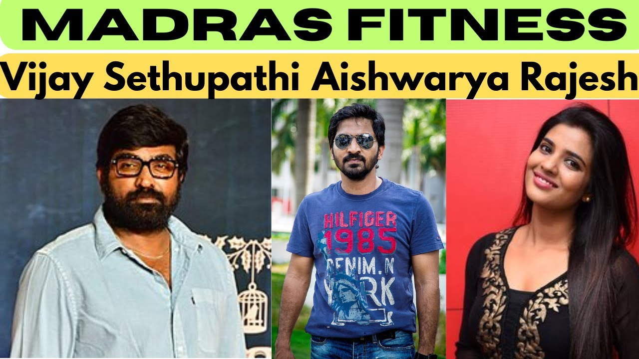 Actor Vijay Sethupathi Inaugurated Madras Fitness Actress Aishwarya ...