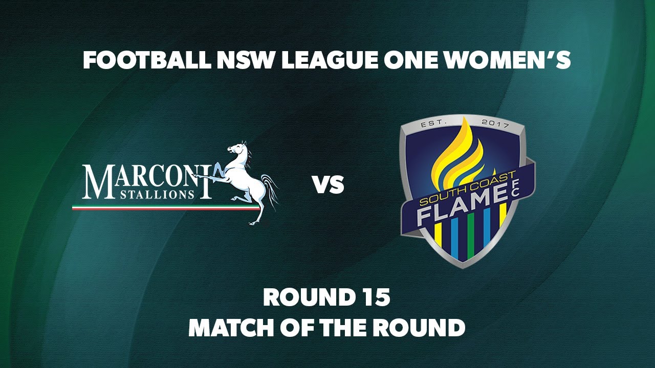 League One Women's Round 15: Marconi Stallions FC v South Coast Flame ...
