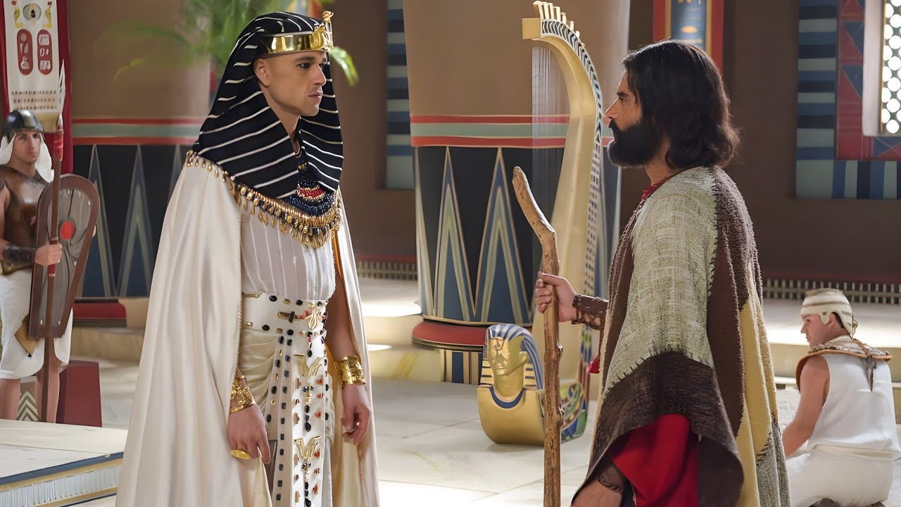 Éxodo - Moisés y Aarón ante el Faraón - YouTube