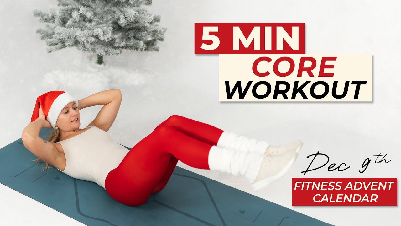 5 MIN AB SCULPTING WORKOUT | Mat Exercises for your CORE - YouTube