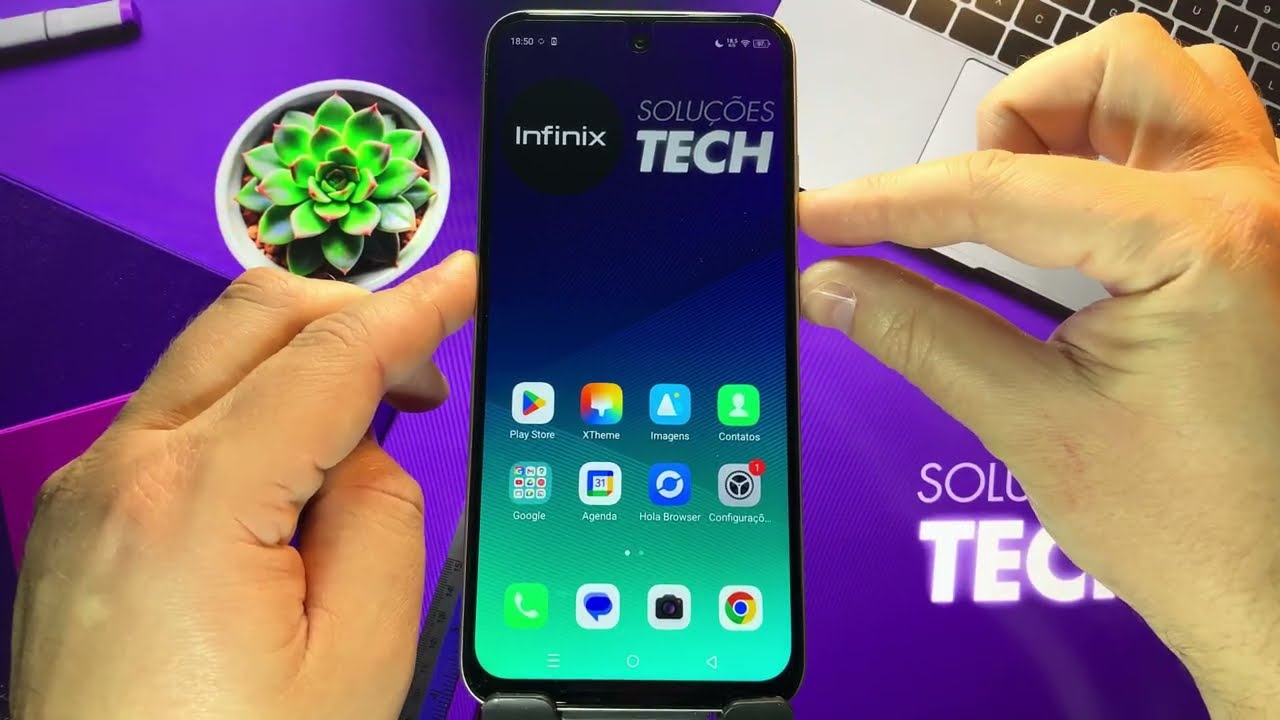 Como tirar uma FOTO da TELA no INFINIX - YouTube