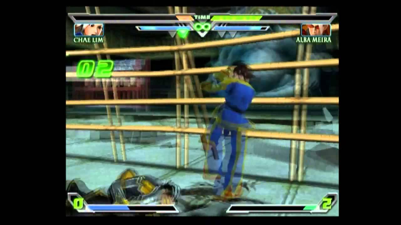 King of Fighters: Maximum Impact Regulation A - Chae Lim vs Alba Meira ...