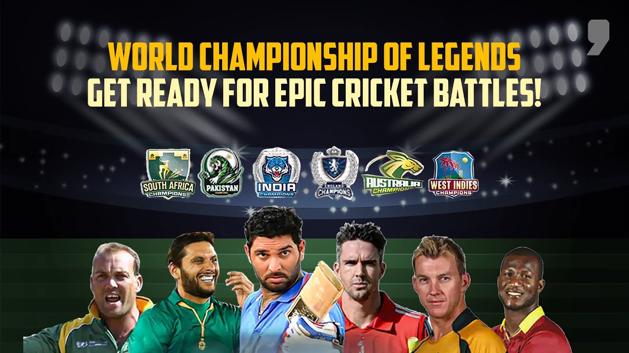 World Championship of Legends: Get Ready for Epic Cricket Battles ...