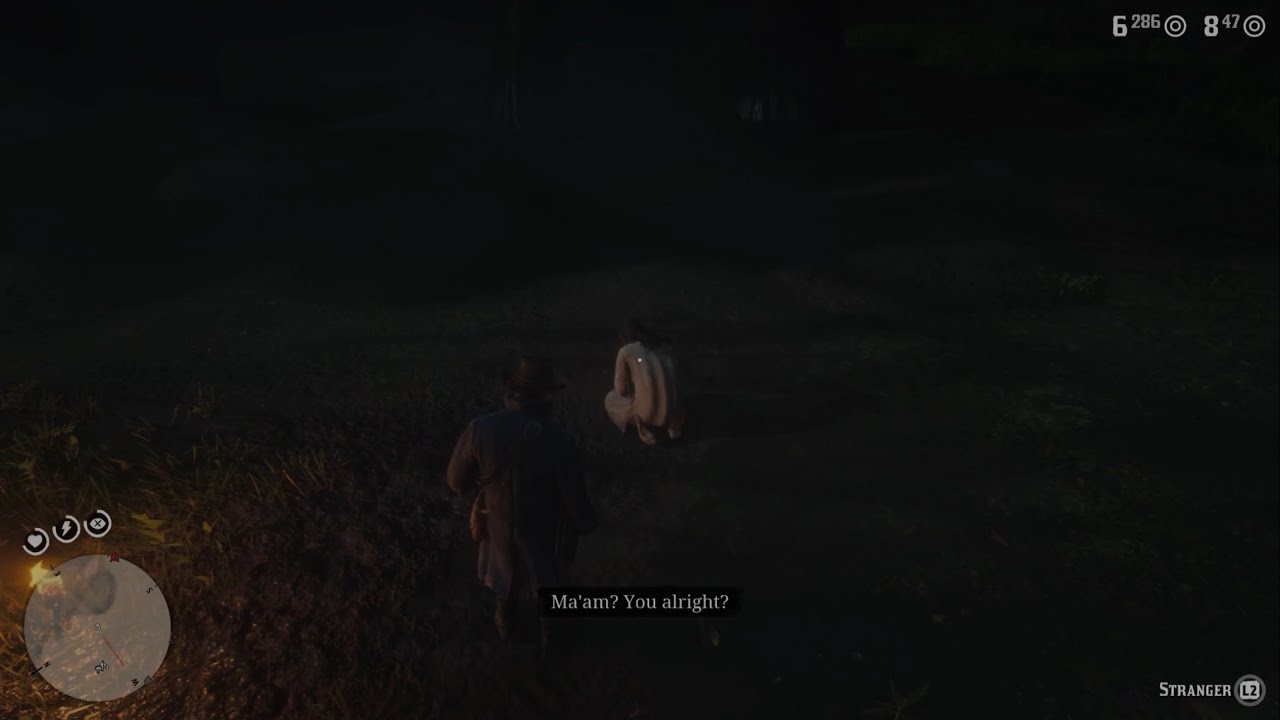 Red Dead Redemption 2 creepy npcs in night - YouTube