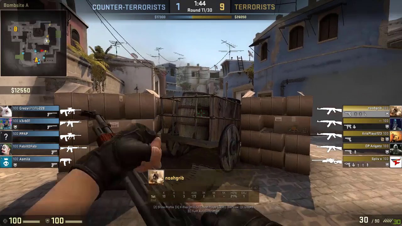 CS:GO- comp fotage #1 - YouTube