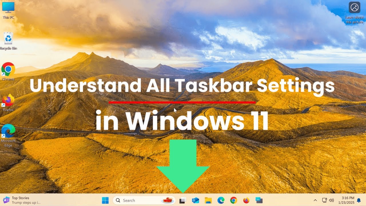 Understand All Taskbar Settings in Windows 11 in One Comprehensive ...