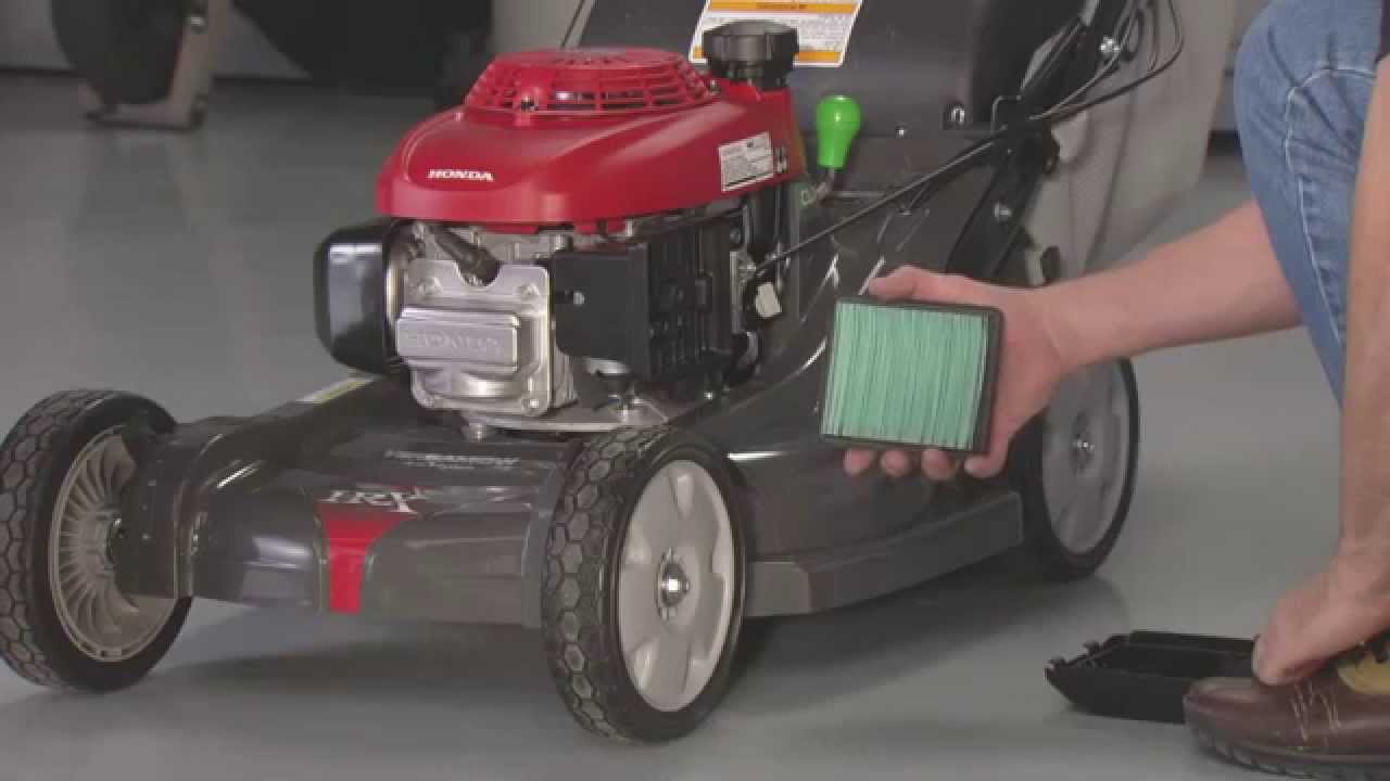 HRX Mowers Maintenance - YouTube