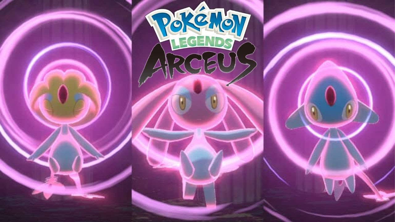 Trials of the Lakes (Mesprit/Uxie/Azelf) - Pokemon Legends Arceus ...