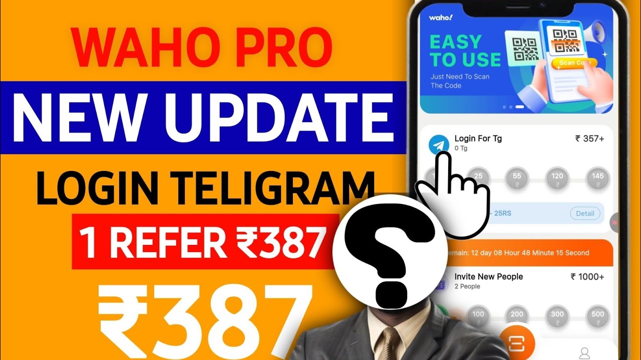Waho Pro New Update | New Update Waho Pro Teligram Link Kaise Kare ...