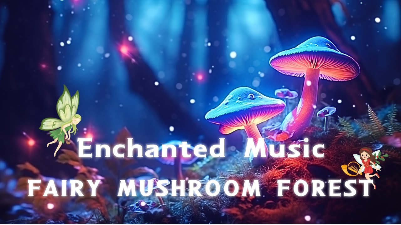 Fairy Mushroom Forest | Magical Forest Music With Flute Music for Sleep ...
