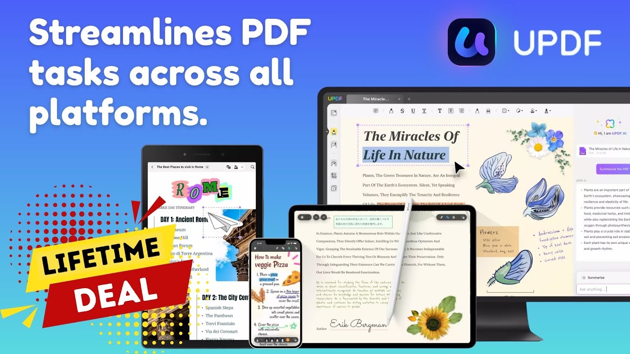 UPDF Lifetime Deal - The Best AI PDF Editor in 2025 - YouTube