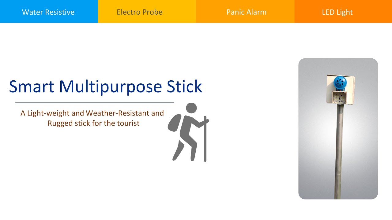 Smart Multipurpose Stick Project_Circuit - YouTube