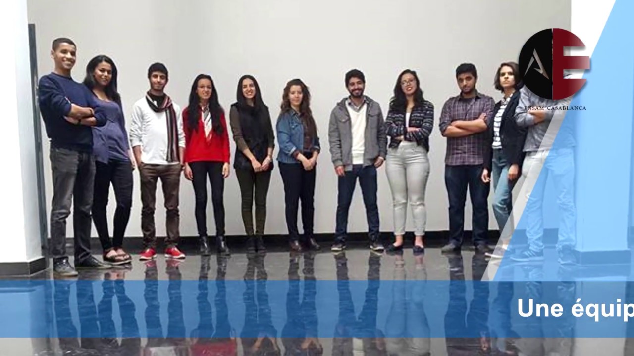 Membres du bureau exécutif de l'ADE Ensam Casablanca - YouTube
