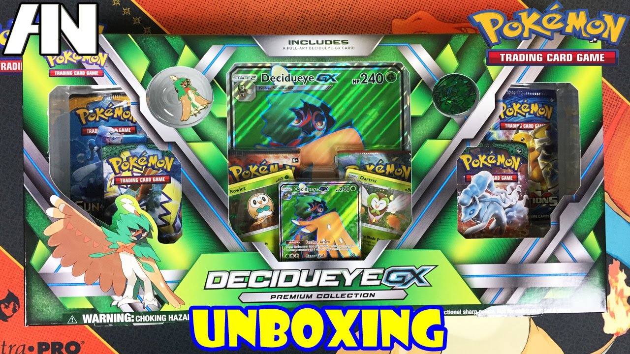 Decidueye-GX Premium Collection - Pokemon Cards - YouTube