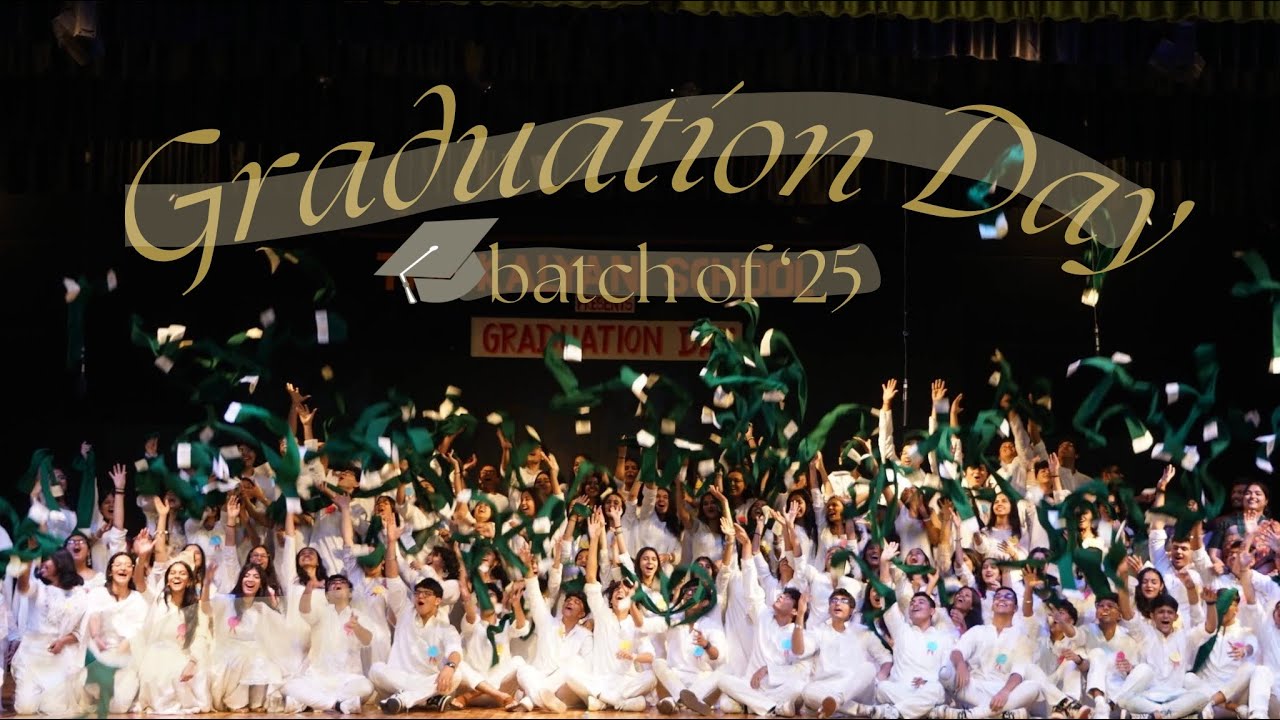 Graduation Day- Batch of 2025 | school farewell & graduation ceremony ...