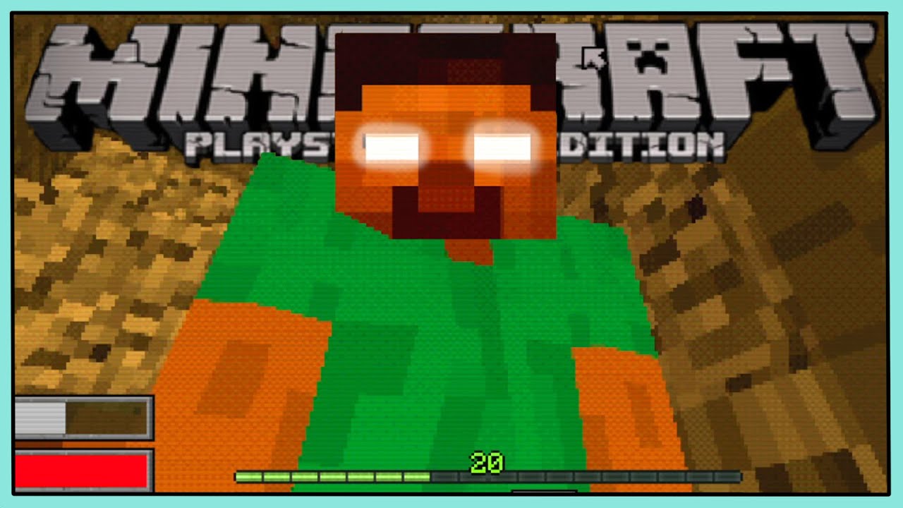 HEROBRINE SPAWNS IN CURSED MINECRAFT | Minecraft PS1 Mod - YouTube