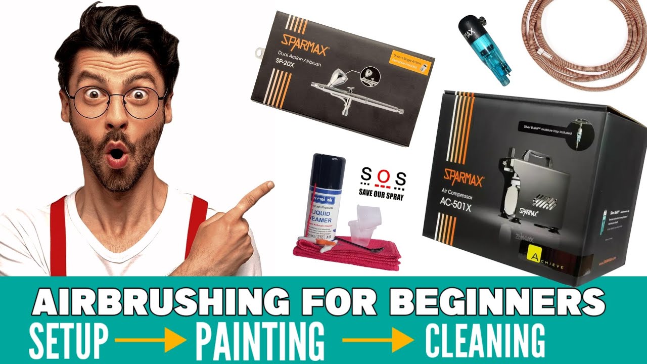 Airbrushing for Beginners the full Guide! - YouTube