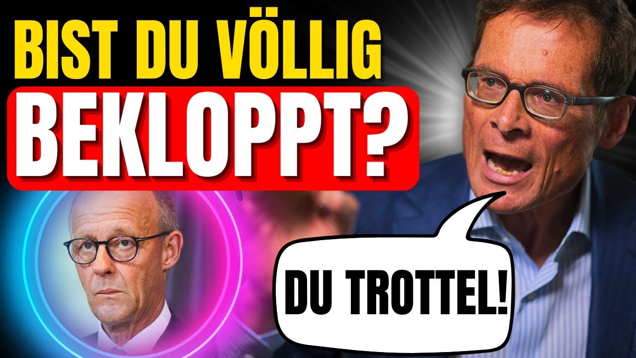 JETZT KNALLT`S! Roger Köppel platzt endgültig der Kragen! Merz und Co ...