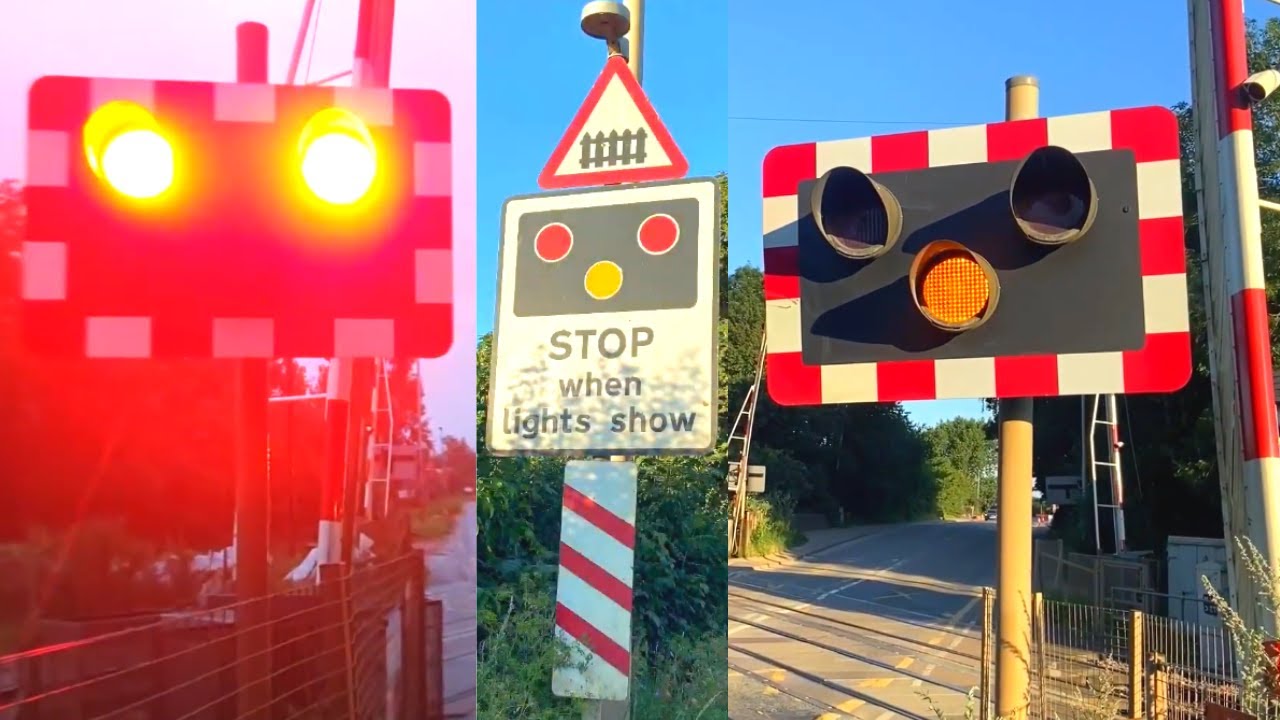 Kings Dyke Level Crossing (Mini Compilation) - YouTube