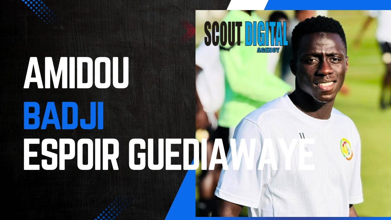AMIDOU BADJI - ATTAQUANT - ESPOIR GUEDIAWAYE - YouTube