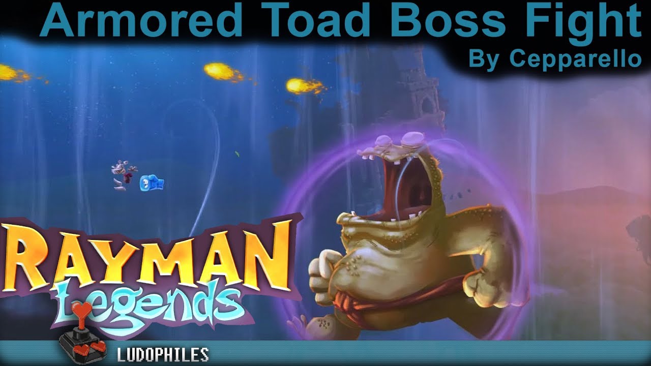 Rayman Legends - Armored Toad Boss Fight - YouTube