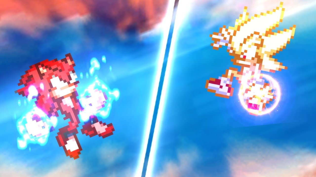 SUPER SONIC {FRONTIERS} VS CHAOS SHADOW {ARCHIE} - YouTube