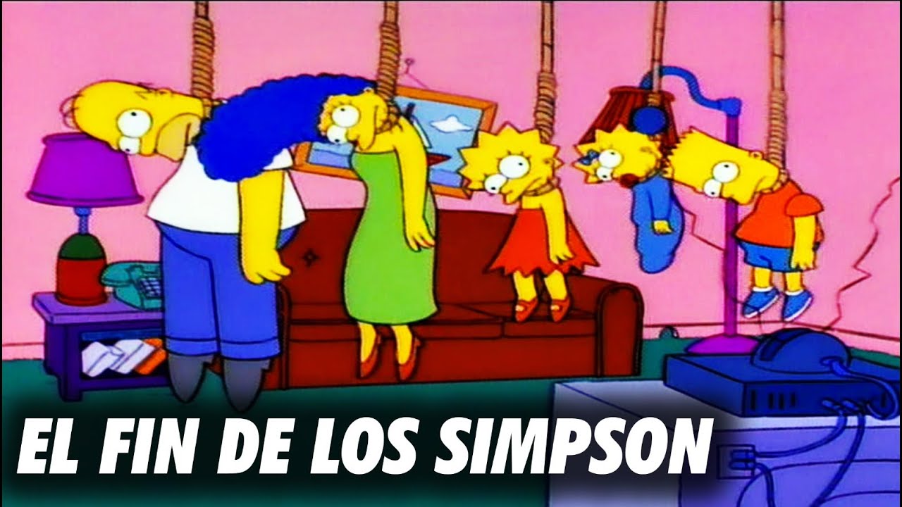 El fin de los Simpson - YouTube