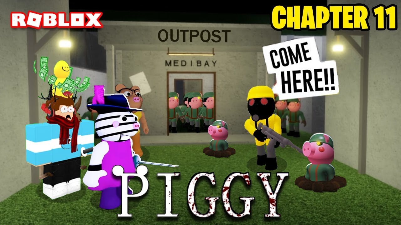 TORCHER AND SOLDIER !!! PIGGY CHAPTER 11 [OUTPOST] l ROBLOX PIGGY - YouTube