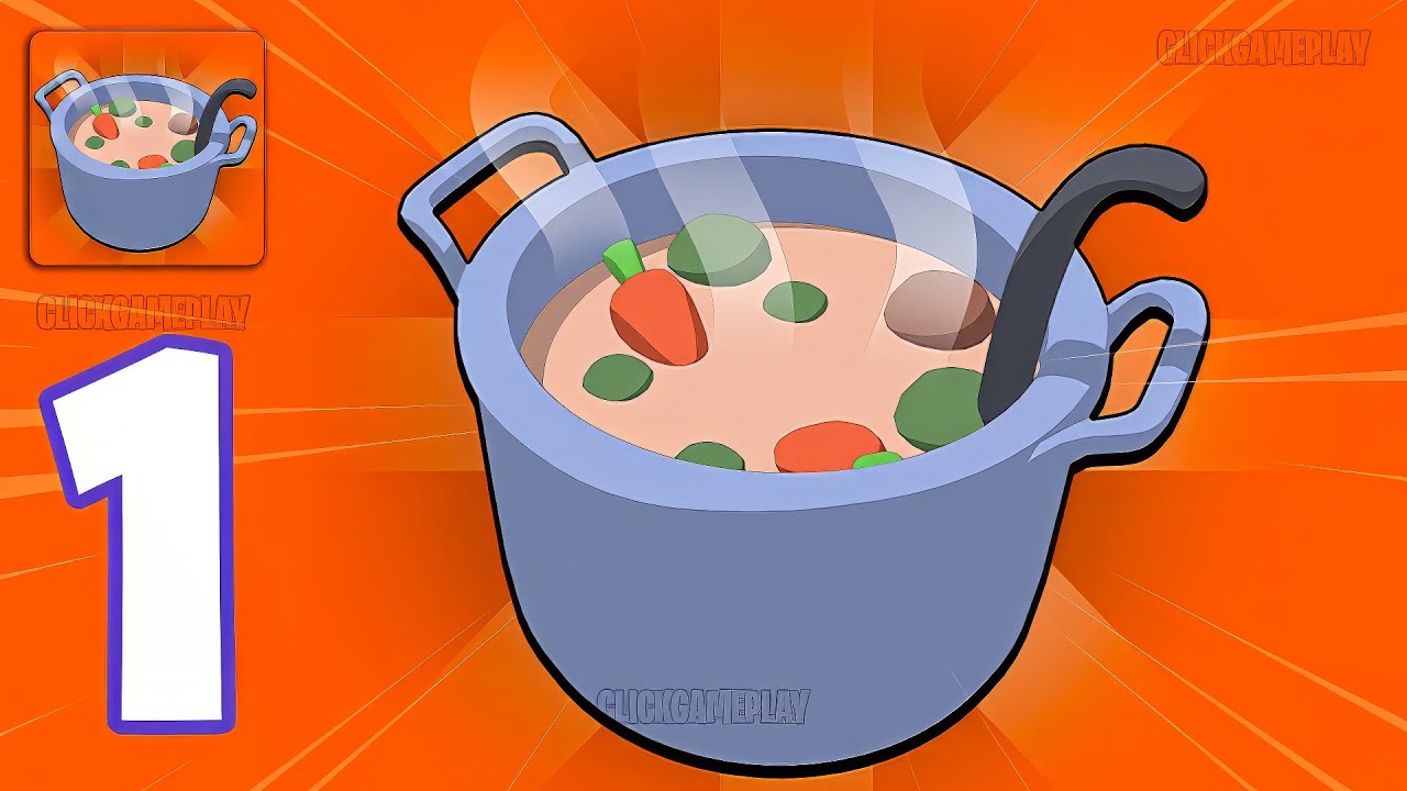 Cooking Frenzy Gameplay Walkthrough Part 1 - Tutorial Cook Delicious ...