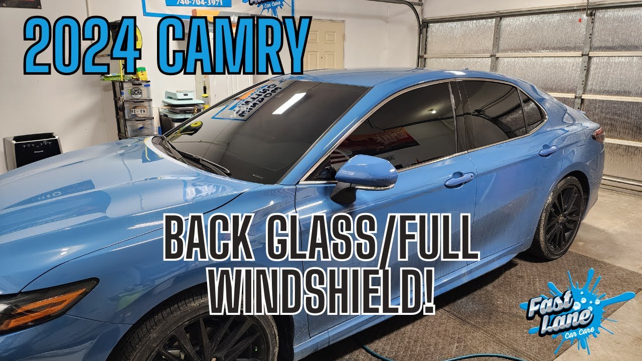 '24 Toyota Camry Back Glass Tinted with 24" Roll? Can it be done? Heat ...