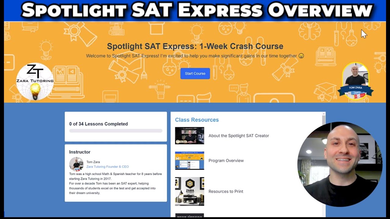 Spotlight SAT Express - Overview - YouTube