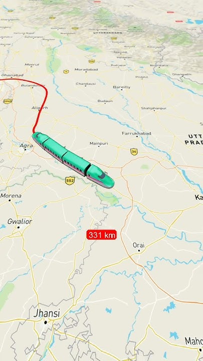 12428 Anand Vihar T Rewa Express || Route || Via Aligarh,Kanpur,Satna - YouTube