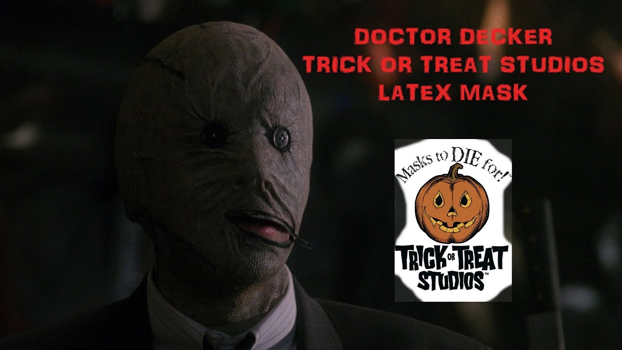 Doctor Decker Trick or Treat Studios Mask Nightbreed - YouTube
