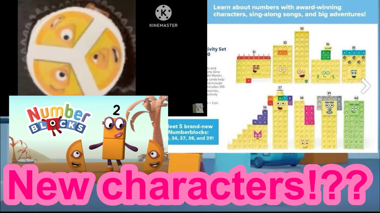 All NEW SERIES 8 NUMBERBLOCKS CHARACTERS!!! - YouTube