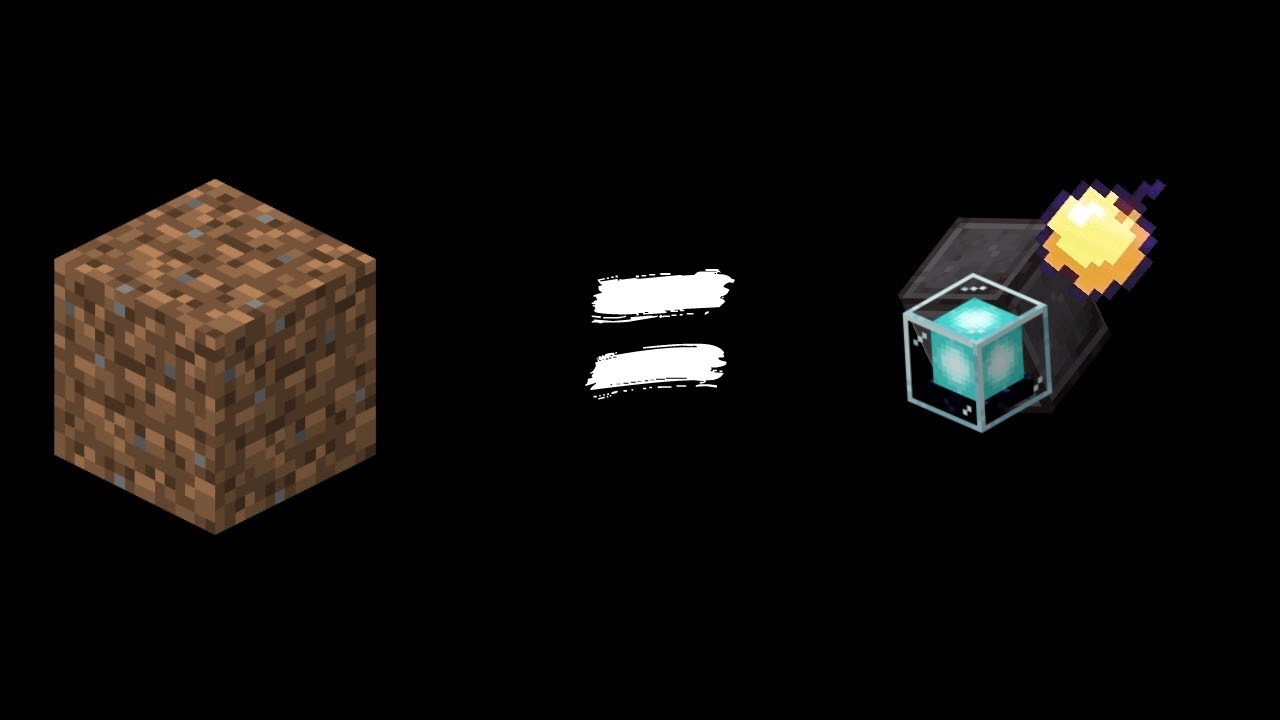 Minecraft, But Mining Dirt Gives OP Items... #1 - YouTube