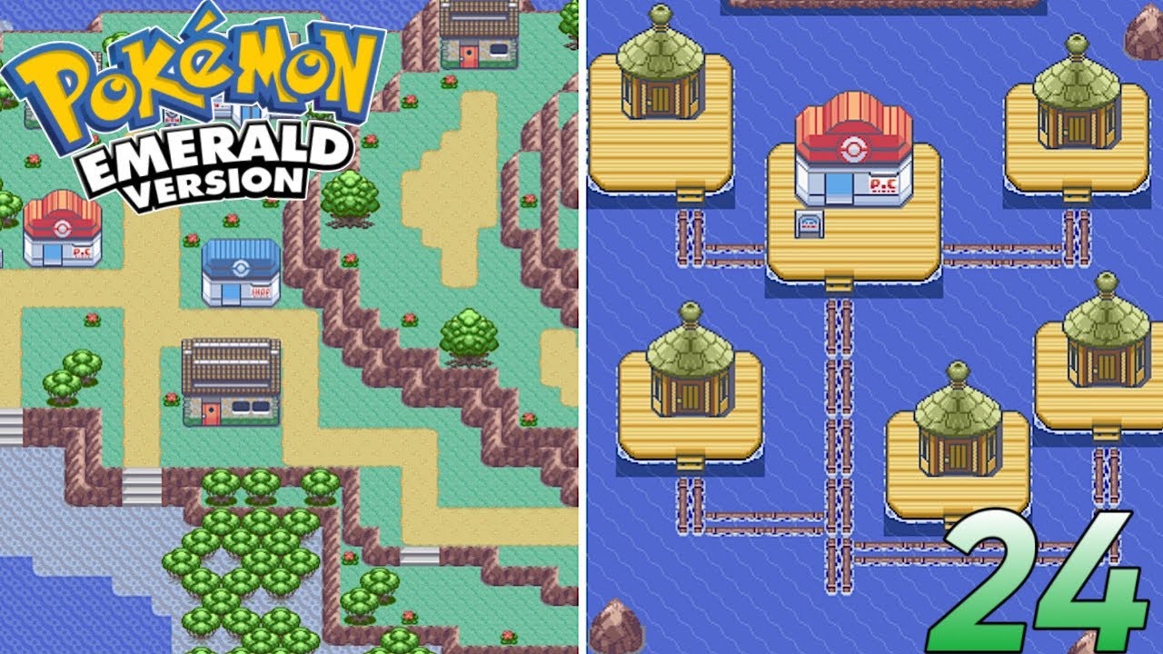Pokémon Emerald Version #24 • Mossdeep City To Pacifidlog Town - YouTube