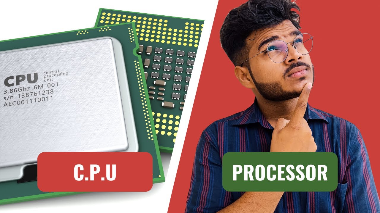 C.P.U vs Processor | What’s the difference??🤔🤔 - YouTube