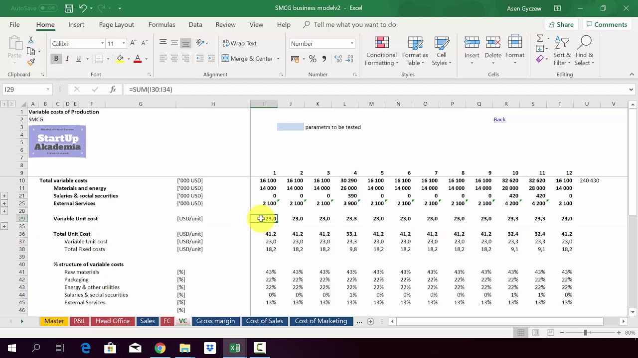 How To Model Production Costs For Consumer Good Business In Excel how-to-model-production-costs-for-consumer-good-business-in-excel