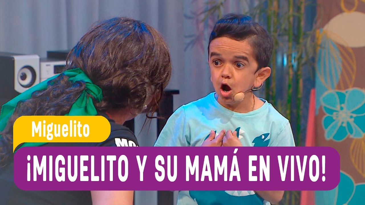 Miguelito y su mamá en vivo - Hoy exclusivo en esta plataforma 21:30 ...