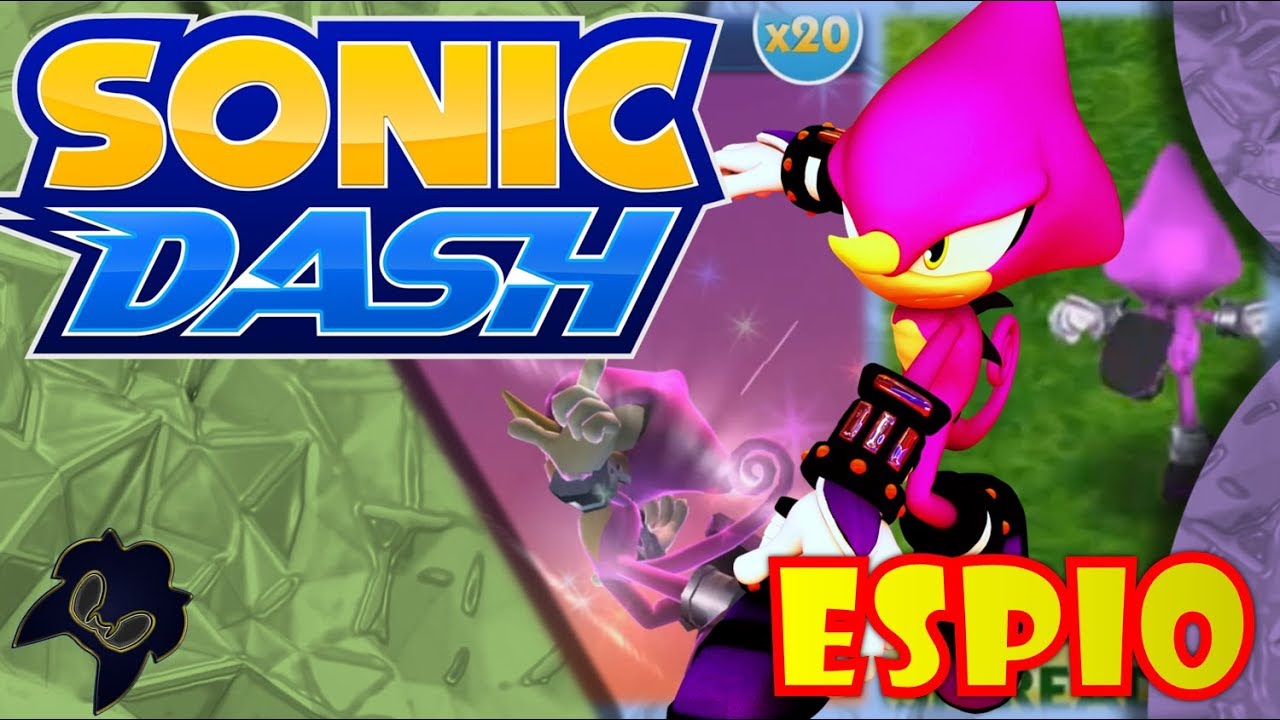 Sonic Dash (iOS) - Espio Gameplay - YouTube