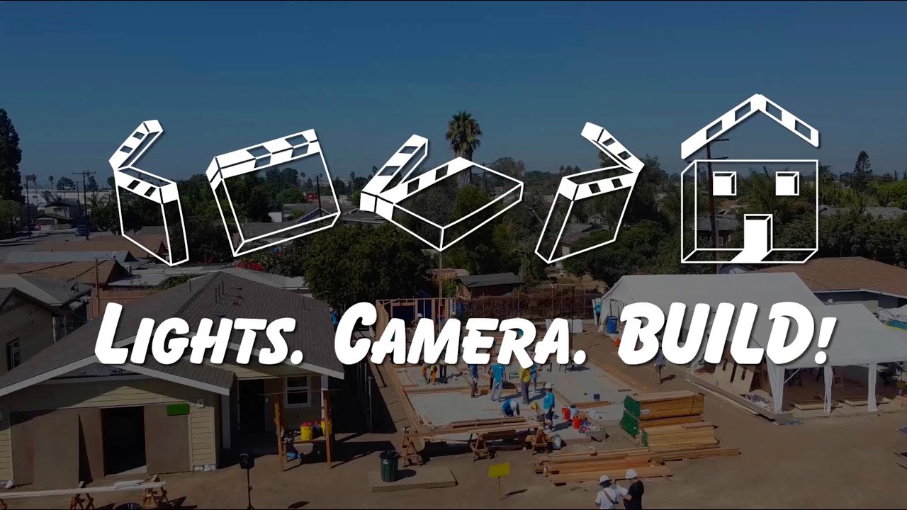 Lights. Camera. BUILD! 2022 Hollywood Build - YouTube