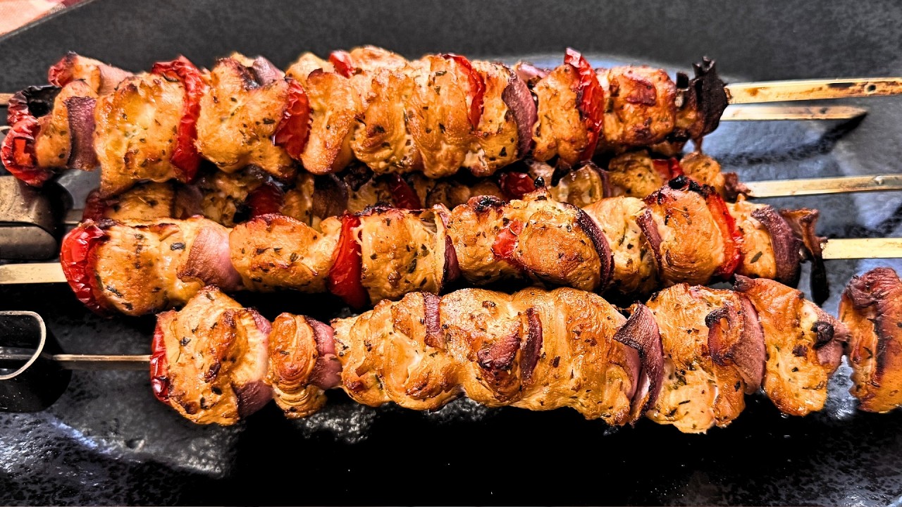Traeger BBQ Chicken Kebab Pasta (EASY Recipe) - YouTube